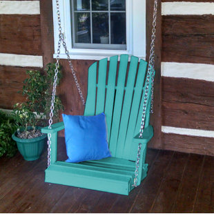 Single Person Porch Swings You'll Love | Wayfair