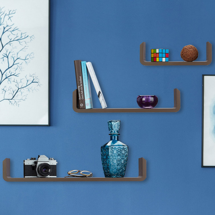 17 Stories Milana 3 Piece Floating Shelf Set & Reviews | Wayfair.co.uk