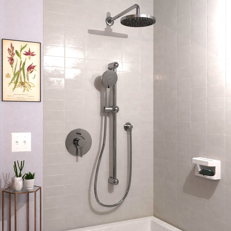 Complete Shower System With Rough In Valve - systemdesign