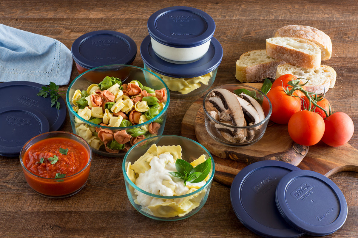 Pyrex Storage Plus 7 Container Food Storage Set & Reviews | Wayfair