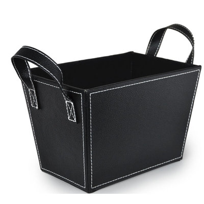 Leather & Faux Leather Storage Containers You'll Love in 2019 | Wayfair