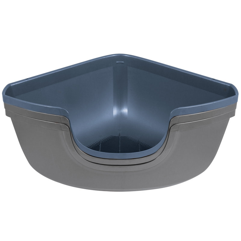 Petmate Corner Standard Litter Box & Reviews | Wayfair