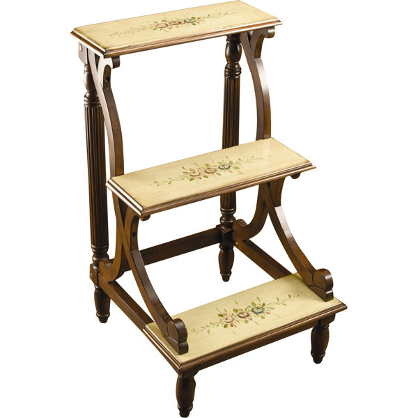 Wooden Library Step Stools | Wayfair.ca