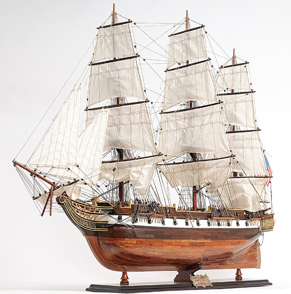 Old Modern Handicrafts USS Constellation Model Boat | Wayfair