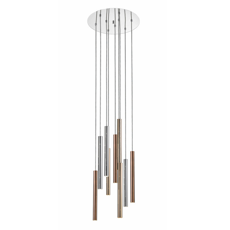 Metro Lane Maxon 9-Light LED Cluster Pendant | Wayfair.co.uk