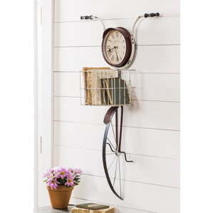 Red Wall Clocks You'll Love | Wayfair