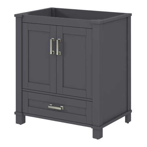 Freestanding Style 30" Single Sink Bathroom Vanity Base Only & Reviews ...