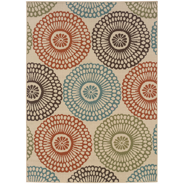 Sol 72 Outdoor™ Rugs: Motif principal - Look rétro | Wayfair.ca