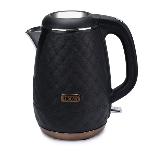 Aroma 1.2 qt. Stainless Steel Electric Tea Kettle & Reviews | Wayfair