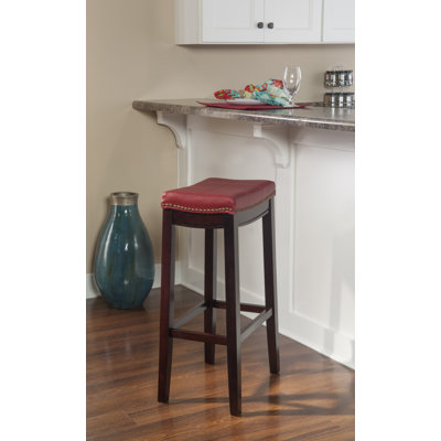 Red Bar Height Bar Stools You'll Love in 2020 | Wayfair