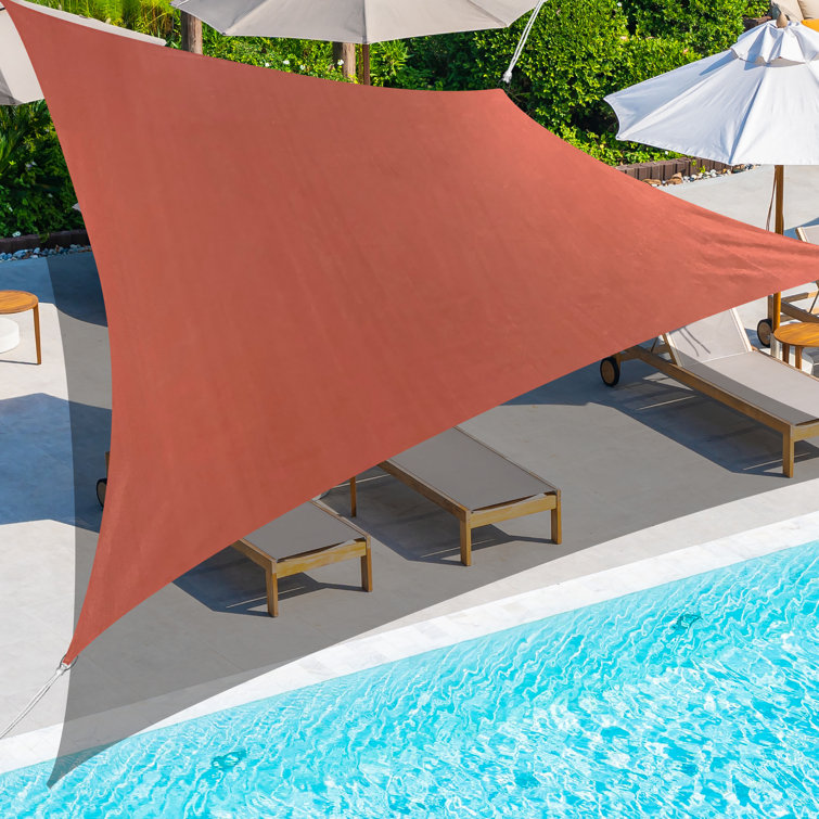 Backyard Expressions Terra Cotta Square Sun Shade | Wayfair.ca