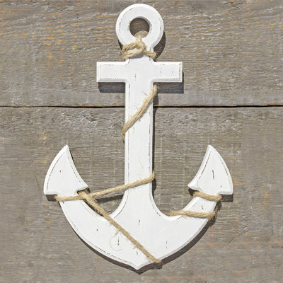 White Anchor Wall Decor | Wayfair