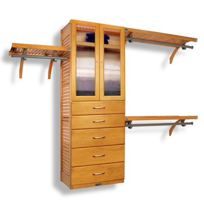 Wall-Mounted Closet Systems You'll Love | Wayfair