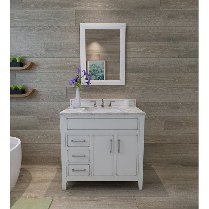 Ancerre Designs Aspen 36" Single Bathroom Vanity Set | Wayfair