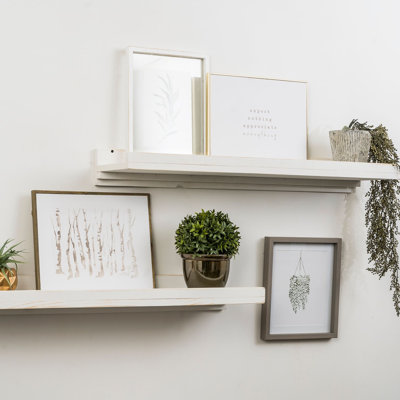 Bedroom White Wall & Display Shelves You'll Love in 2019 | Wayfair