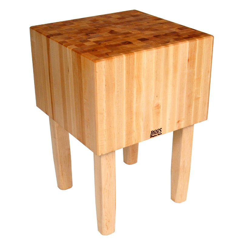 John Boos BoosBlock Prep Table with Butcher Block Top & Reviews | Wayfair