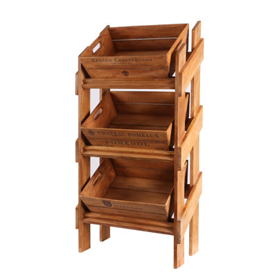 Wooden Vegetable Racks | Wayfair.co.uk