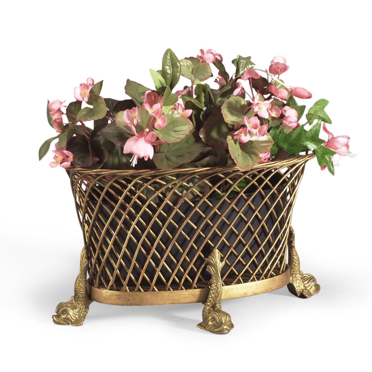 Chelsea House Metal Cachepot | Perigold