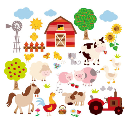 Farm & Country Wall Decals You'll Love in 2020 | Wayfair