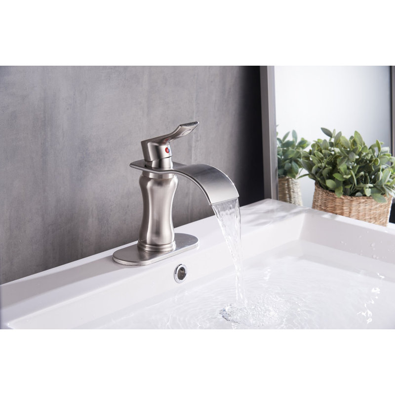 Aquafaucet DFI Single Hole Bathroom Faucet & Reviews | Wayfair