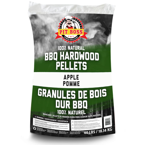 Pit Boss All Natural Hardwood Pellets - Apple & Reviews | Wayfair
