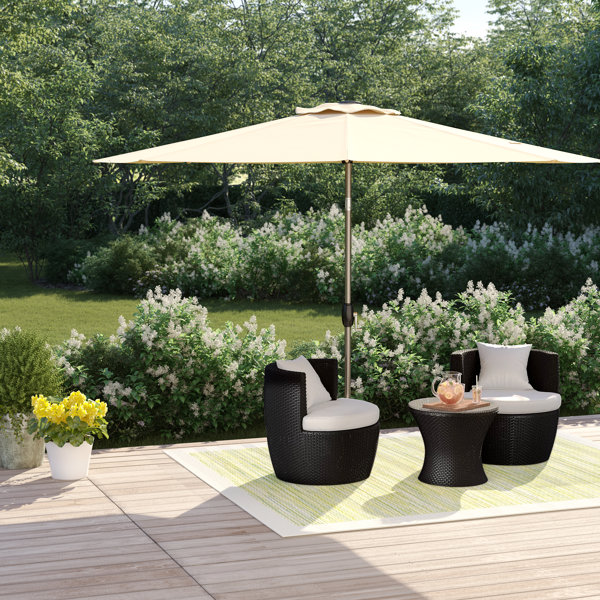 Symple Stuff Traditional Parasol & Reviews | Wayfair.co.uk