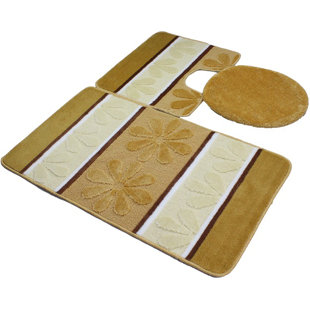 Yellow & Gold Bath Rugs & Mats You'll Love in 2020 | Wayfair.ca