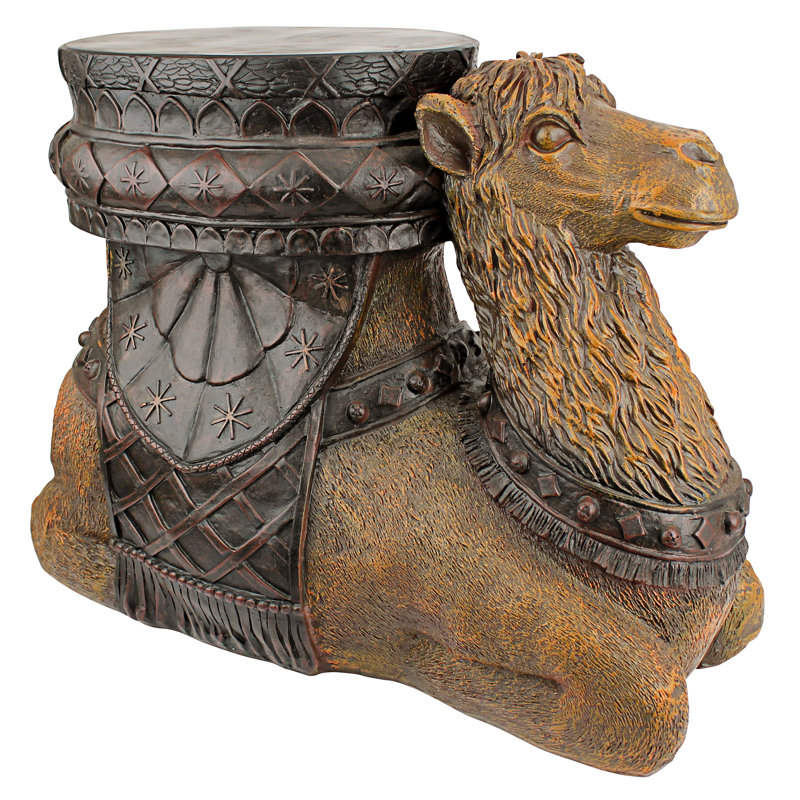 Design Toscano The Kasbah Camel Sculptural End Table & Reviews | Wayfair.ca