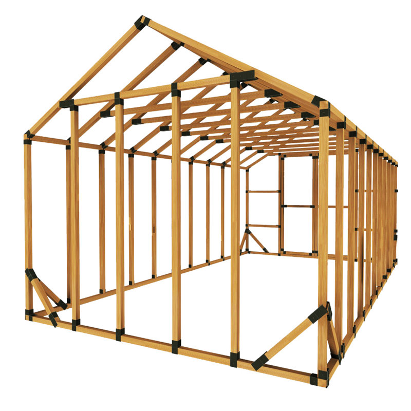 E-Z Frames 10 ft. W x 20 ft. D Greenhouse Kit | Wayfair.ca