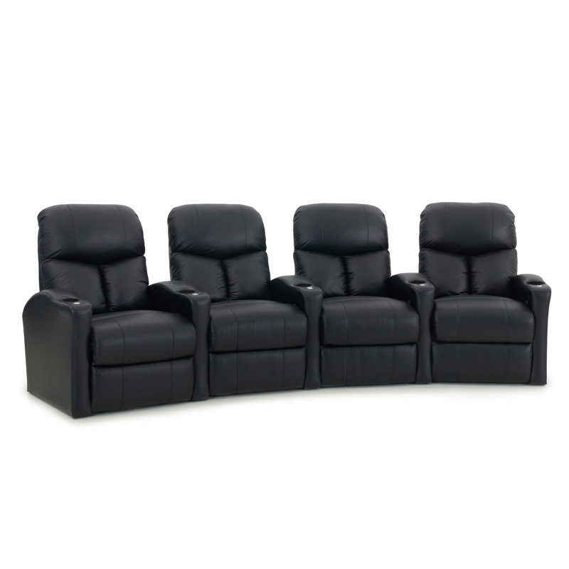 Latitude Run Home Theater Curved Row Seating (Row of 4) & Reviews | Wayfair
