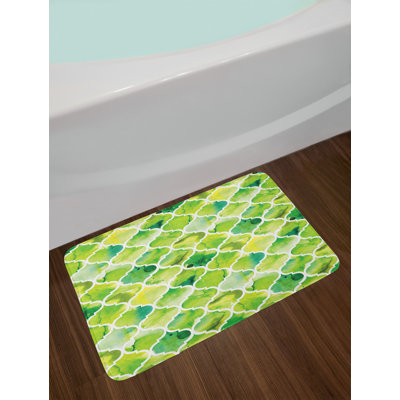 Lime Green Bathroom Rugs | Wayfair