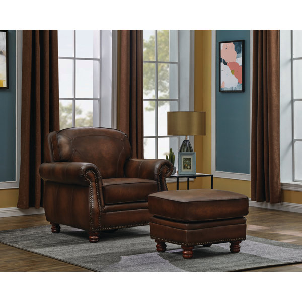 Arm Chair With Ottoman | Wayfair