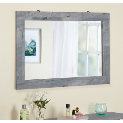 Gray Wall Mirrors You'll Love | Wayfair