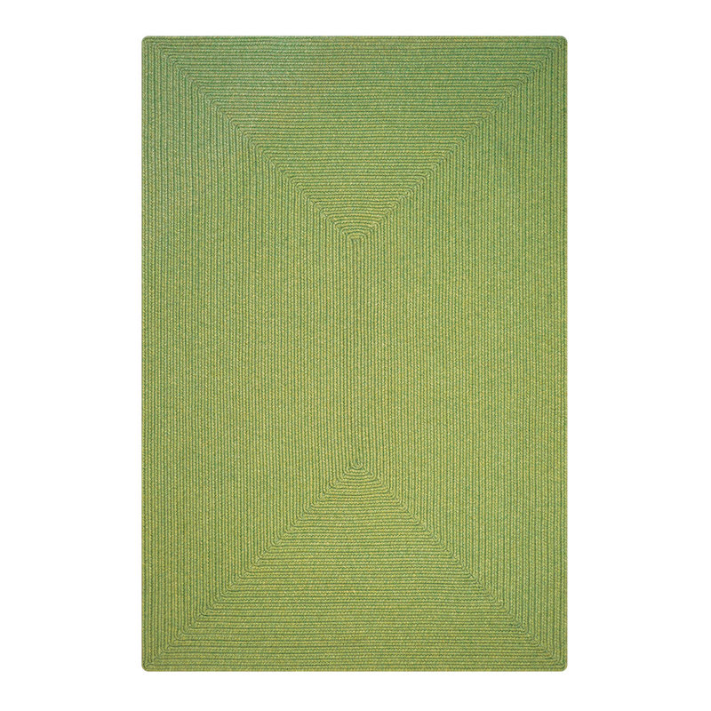 August Grove Witney Hand-Braided Sage Green Area Rug | Wayfair