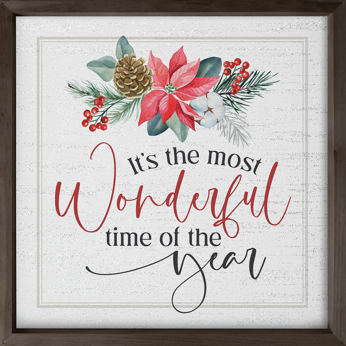 The Holiday Aisle® It's The Most Wall Décor | Wayfair