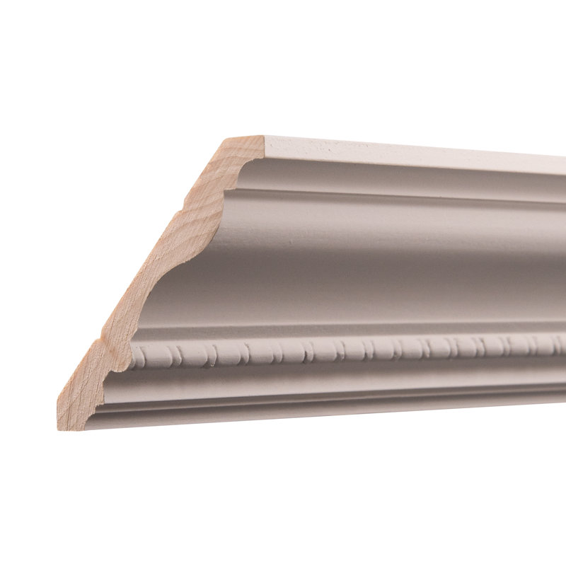 Ornamental Mouldings Hardwood Primed Wood Embossed Rope Moulding 3.75 ...