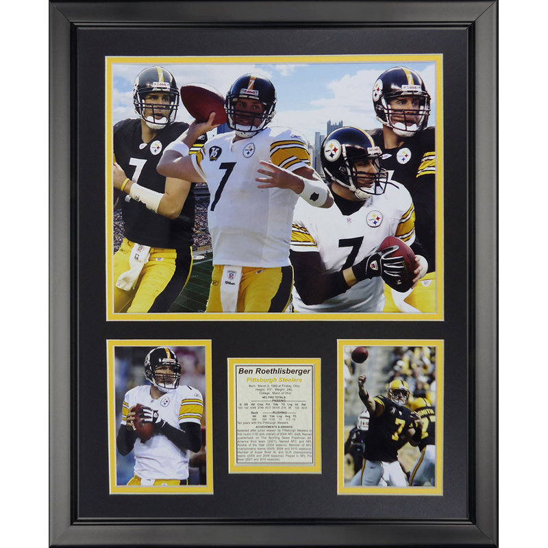 Legends Never Die NFL 'Pittsburgh Steelers - Roethlisberger Collage ...