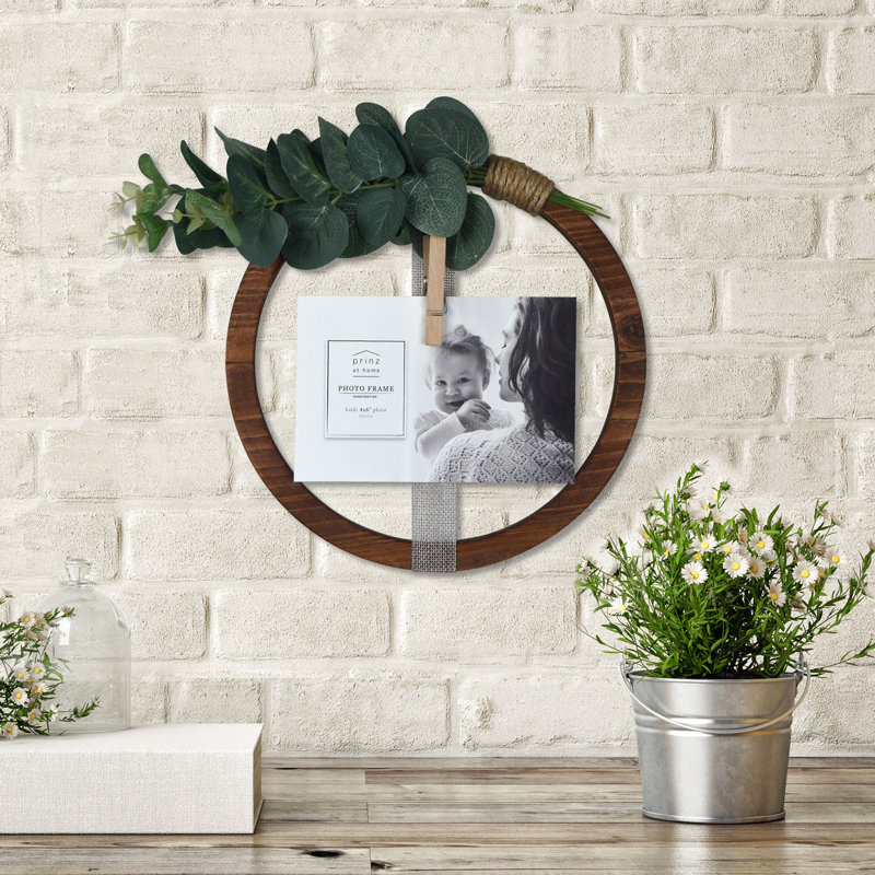 Prinz Hanging Ribbon Collage Circular Wall Display Picture Frame | Wayfair