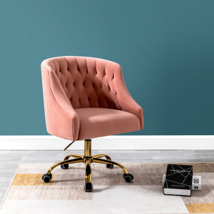 Chaises de bureau: Couleur - Rose | Wayfair.ca