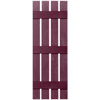 Alpha Shutters Three Batten, Four Board Open Vinyl Shutters Pair | Wayfair