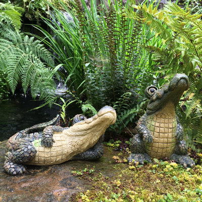 Alligator Statues & Sculptures You'll Love in 2020 | Wayfair
