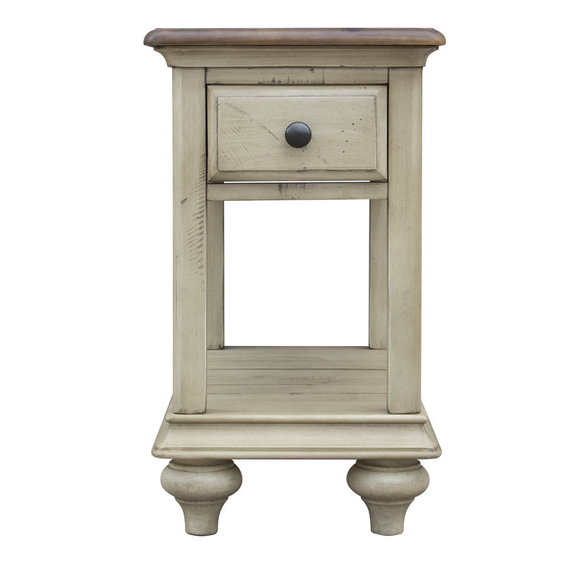 One Allium Way Heckson End Table with Storage | Wayfair