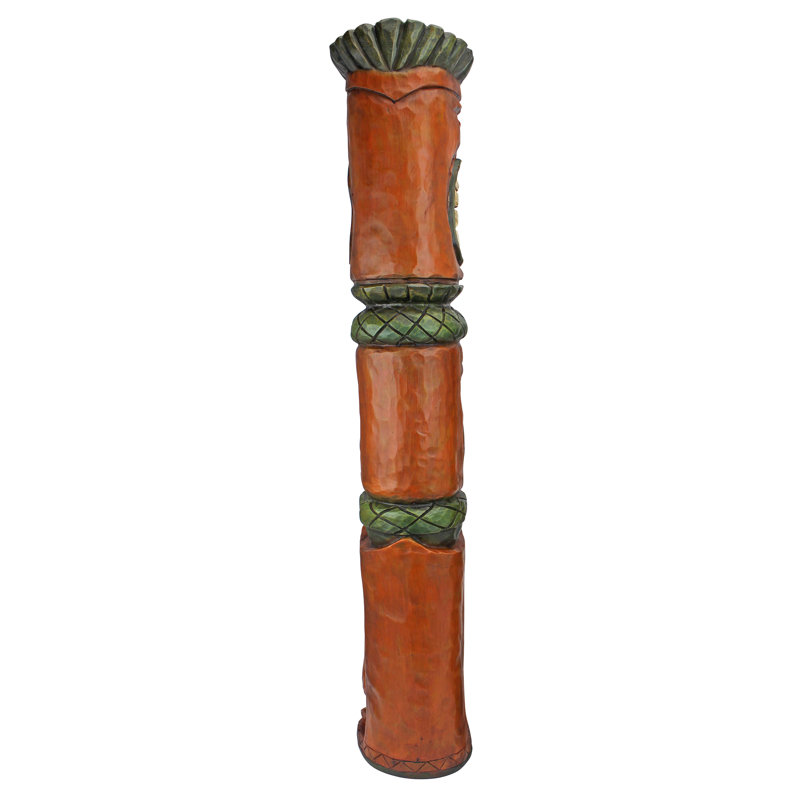 Design Toscano Aloha Hawaii Tiki Moai Haku Pani Statue & Reviews | Wayfair
