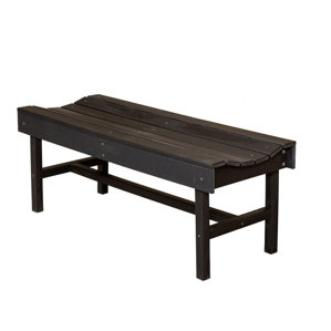 Plastic Outdoor Benches You'll Love | Wayfair