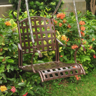Single Person Porch Swings You'll Love | Wayfair