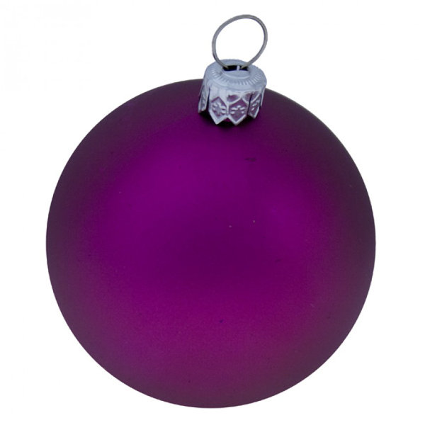 Purple Baubles & Tree Ornaments You'll Love | Wayfair.co.uk