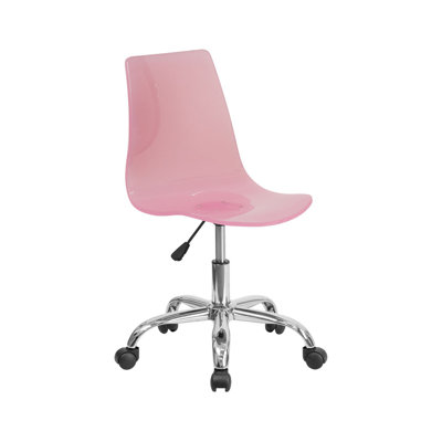 Pink Office Chairs You'll Love | Wayfair