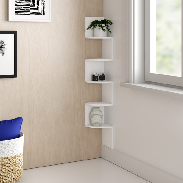 White Corner Shelf Unit | Wayfair.co.uk