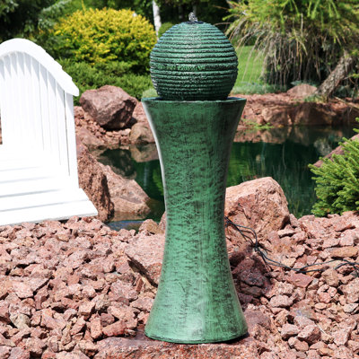 Floor Sphere Outdoor Fountains You'll Love in 2019 | Wayfair