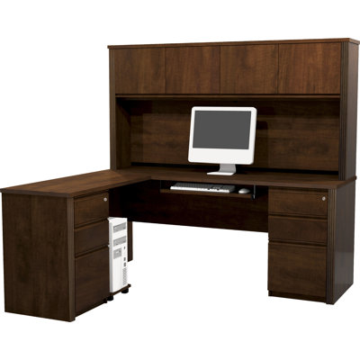 Desk With Tall Hutch | Wayfair